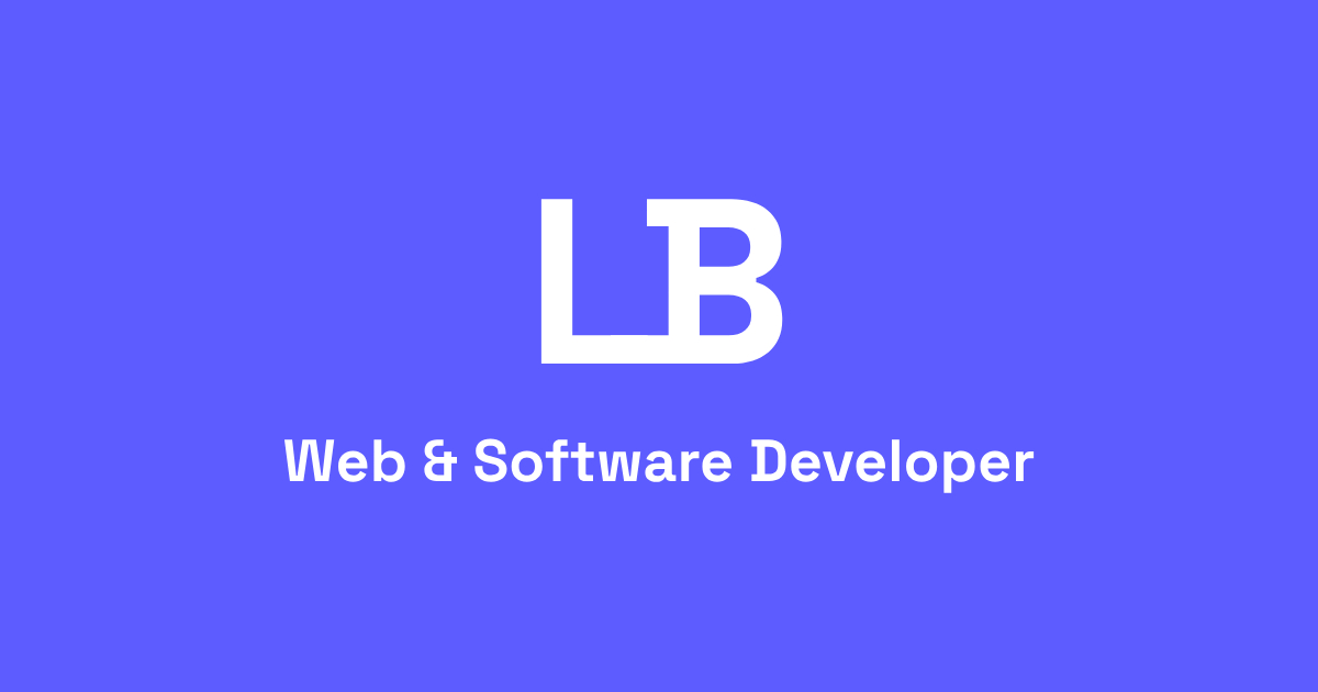 Leon Burman | Web & Software Developer | Leigh-on-Sea